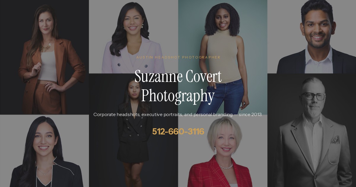 Austin Headshot Photographer | Suzanne Covert Photography